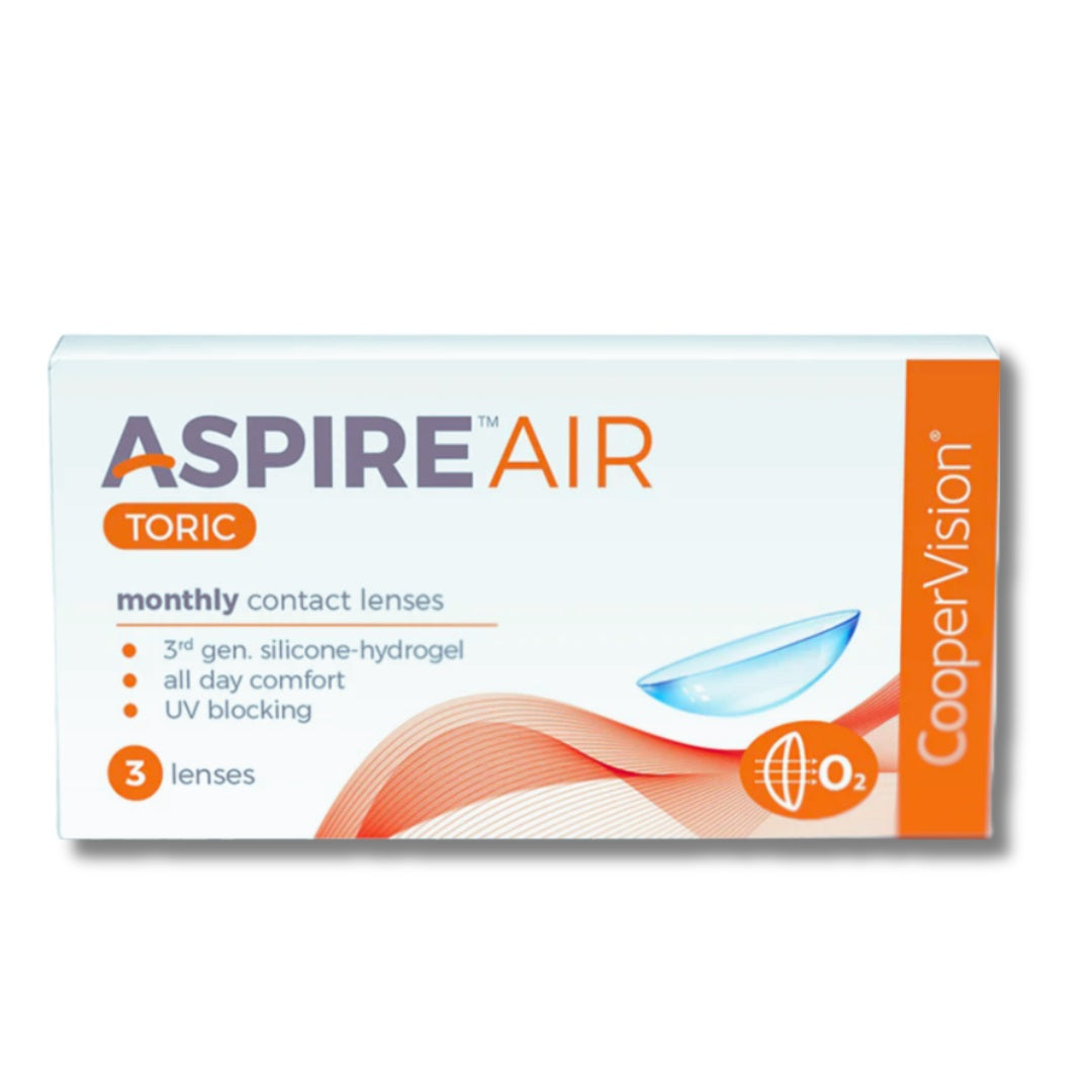 Aspire Air Torics Monthly Disposable Contact Lenses