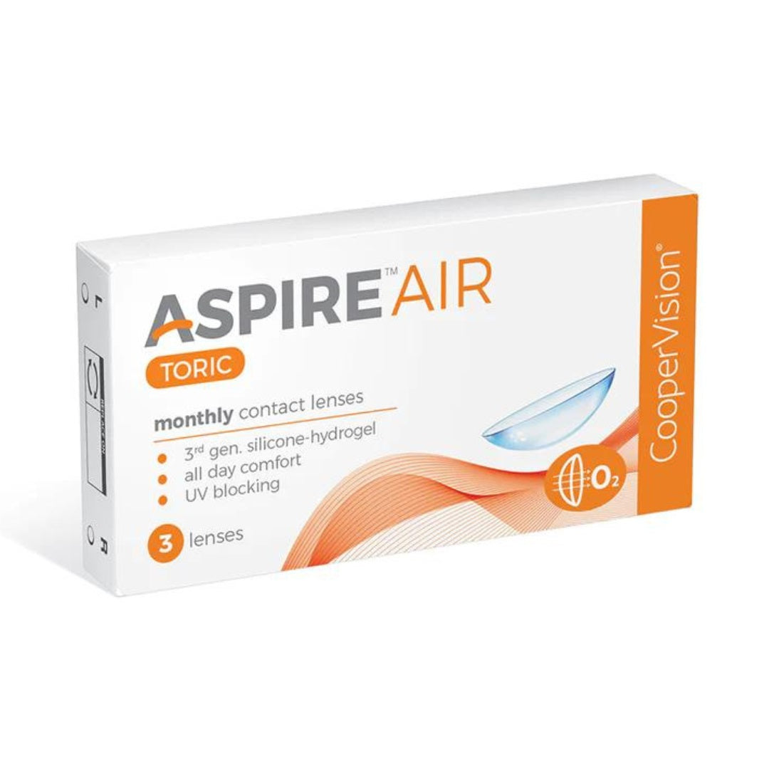 Aspire Air Torics Monthly Disposable Contact Lenses